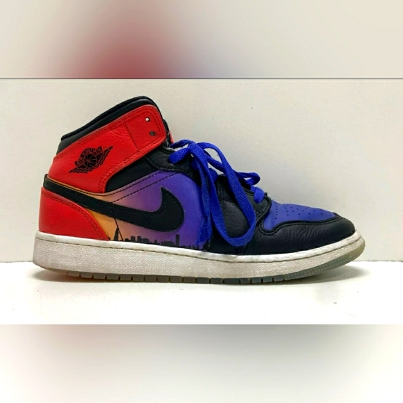 Nike | Shoes | Air Jordan Mid Ss Skyline Gs High Top Athletic Shoes ...